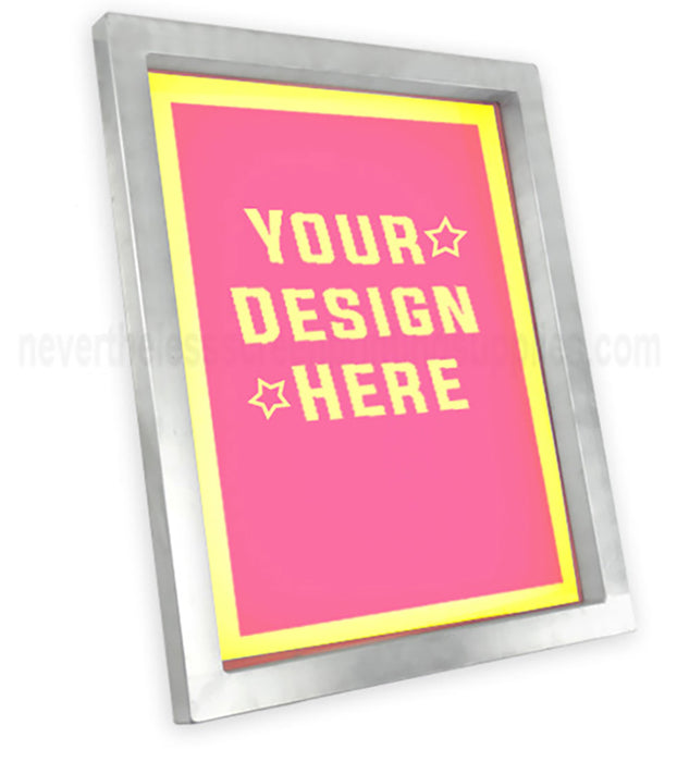 20 x 24 Pre-Burned 255 Mesh Screen — Nevertheless Screen Printing Supplies