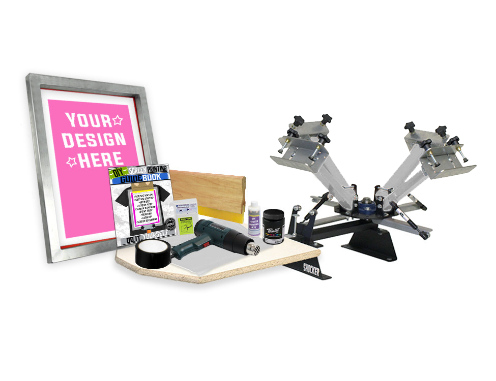 Screen Printing Starter Kit | NeverTheLess Screen Printing Supply ...