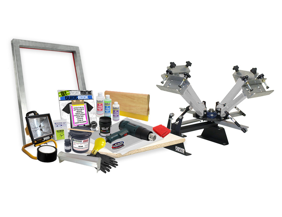 Screen Printing Starter Kit | NeverTheLess Screen Printing Supply ...