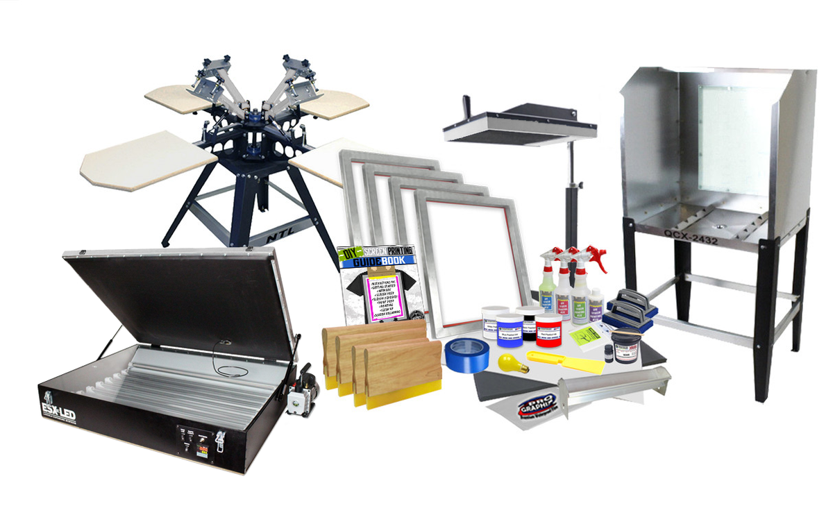 Screen Printing Starter Kit | NeverTheLess Screen Printing Supply ...