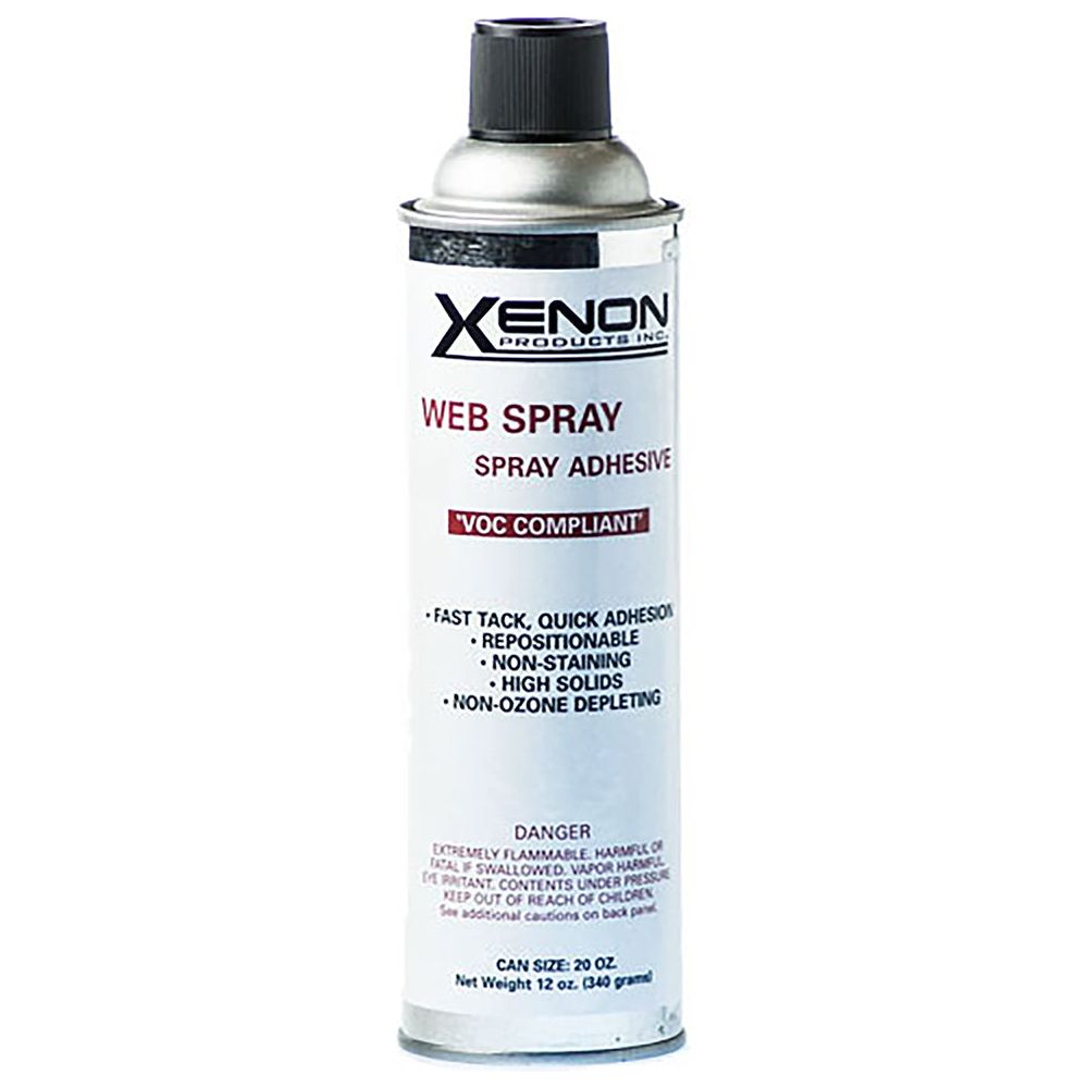 Xenon Screen Printing Spray Adhesive Web - 1 Can — Nevertheless Screen ...