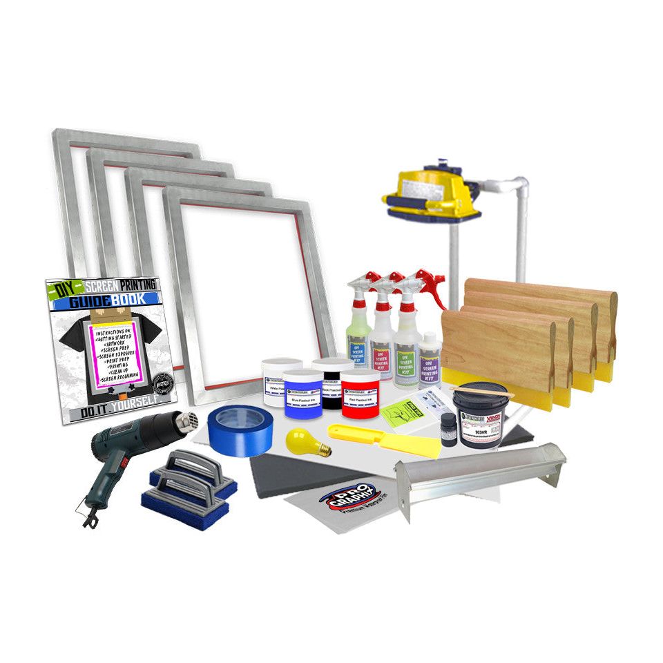 Screen Printing Starter Kit | NeverTheLess Screen Printing Supply ...