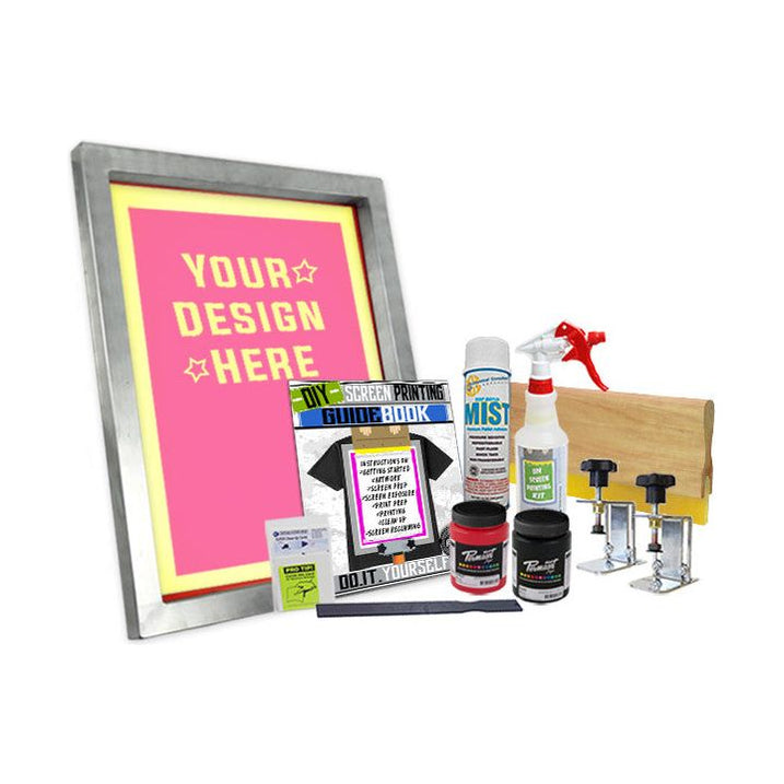 Pre-burned Screens Kits — Nevertheless Screen Printing Supplies